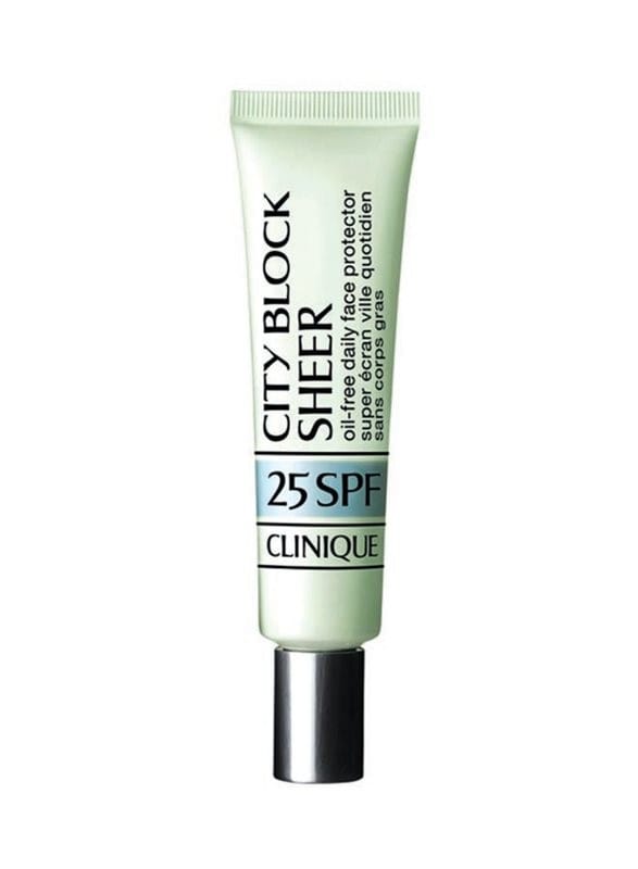 קליניק קרם לפנים מסנן קרינה 40 מל spf25 Clinique City Block™ Sheer Oil ...